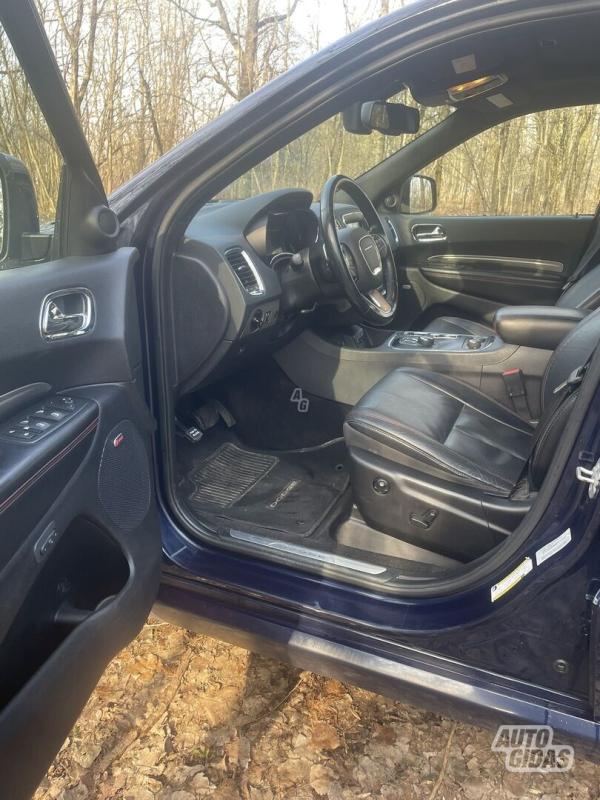 Zils Dodge Durango 2015 Kauņa, ar dzinēja tilpumu 5.70 L un nobraukumu 330 tūkst. km par 14000 €, foto 7 vietnē AUTOMOTO.COM.LV