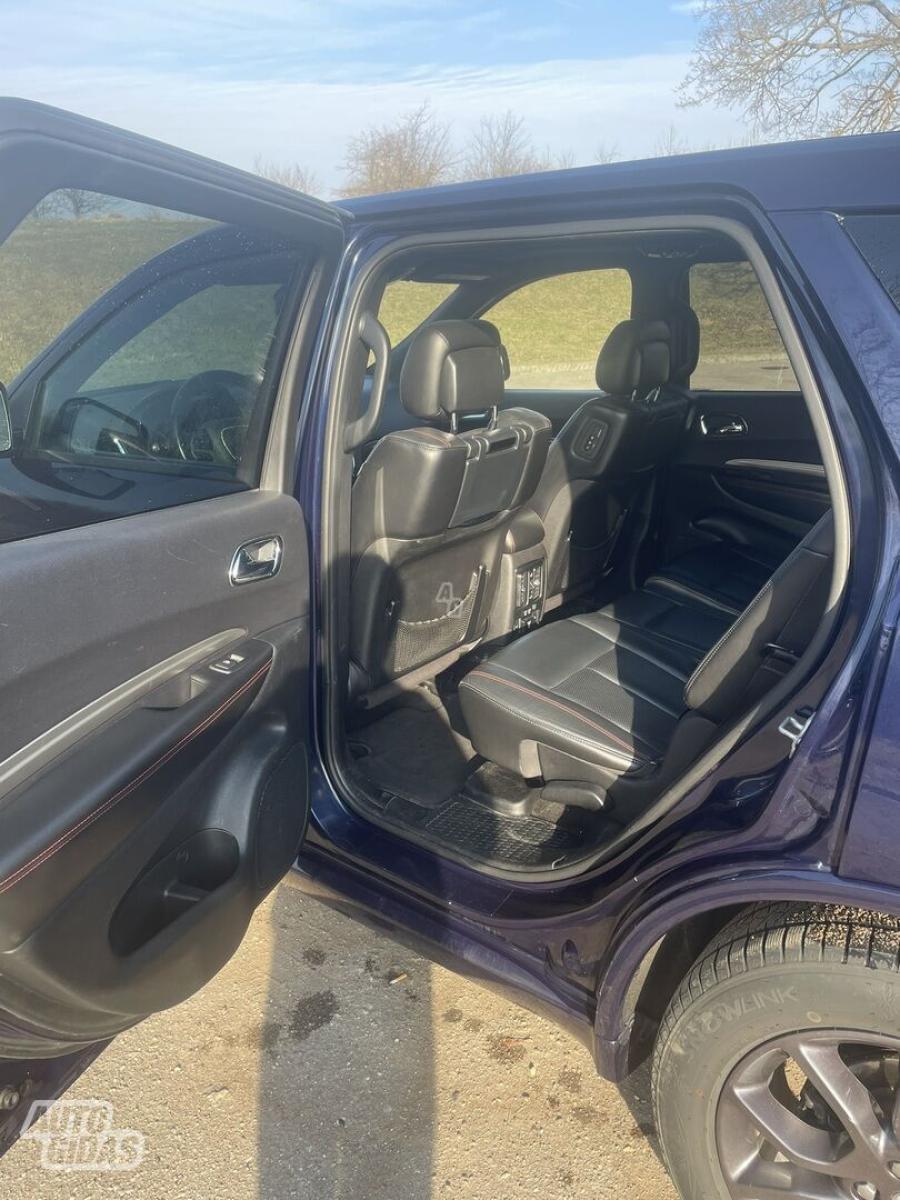 Blue Dodge Durango 2015 in Kaunas, with an engine capacity of 5.70 L and mileage of 330 thousand km for 14000 €, photo 9 on AUTOMOTO.COM.LV
