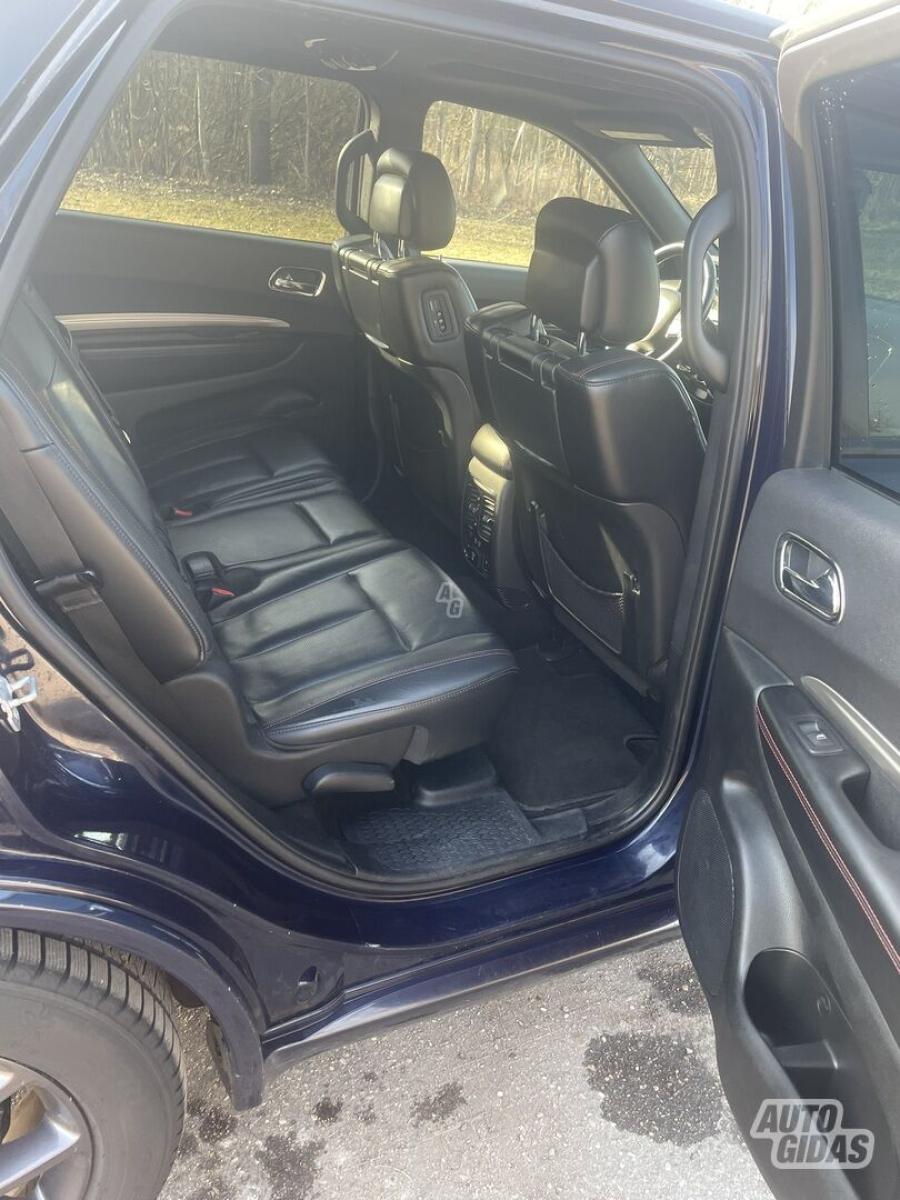 Blue Dodge Durango 2015 in Kaunas, with an engine capacity of 5.70 L and mileage of 330 thousand km for 14000 €, photo 11 on AUTOMOTO.COM.LV