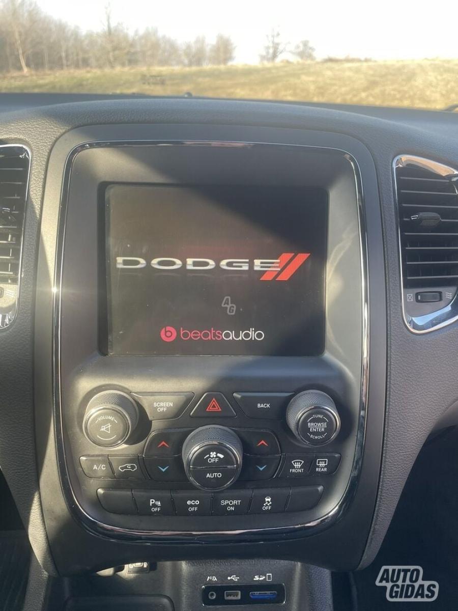 Blue Dodge Durango 2015 in Kaunas, with an engine capacity of 5.70 L and mileage of 330 thousand km for 14000 €, photo 15 on AUTOMOTO.COM.LV