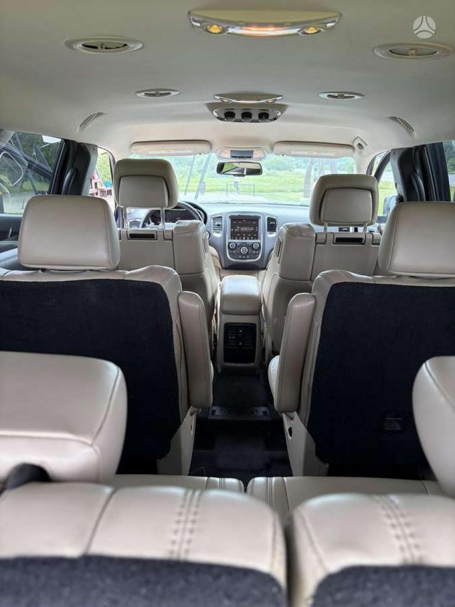 Zils Dodge Durango 2016 Kauņa, ar dzinēja tilpumu 3.60 L un nobraukumu 201 tūkst. km par 13200 €, foto 13 vietnē AUTOMOTO.COM.LV
