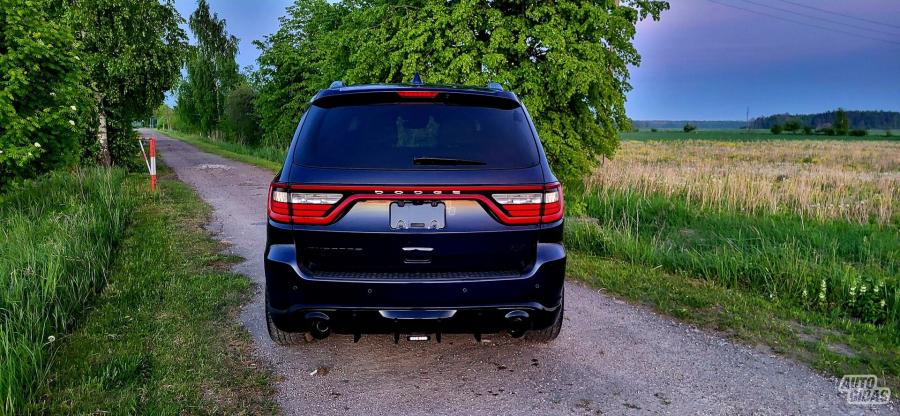 Zils Dodge Durango 2017 Palanga, ar dzinēja tilpumu 5.70 L un nobraukumu 144 tūkst. km par 23300 €, foto 6 vietnē AUTOMOTO.COM.LV