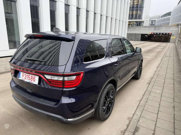 Blue Dodge Durango 2018 in Vilnius, with an engine capacity of 3.60 L and mileage of 130 thousand km for 10000 €, photo 6 on AUTOMOTO.COM.LV