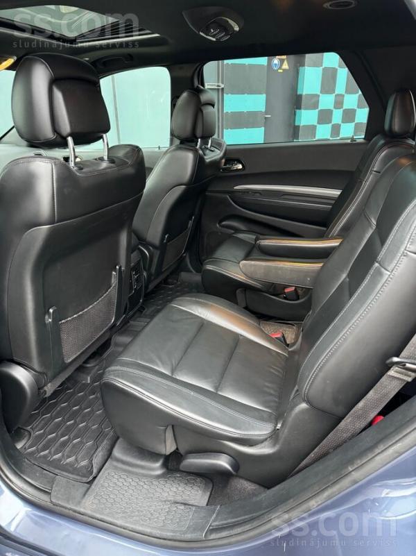 Zils Dodge Durango 2020 Rīga, ar dzinēja tilpumu 3.60 L un nobraukumu 131 tūkst. km par 24900 €, foto 7 vietnē AUTOMOTO.COM.LV