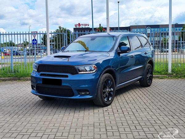 Blue Dodge Durango 2020 in Klaipeda, with an engine capacity of 3.60 L and mileage of 150 thousand km for 15900 €, photo 1 on AUTOMOTO.COM.LV