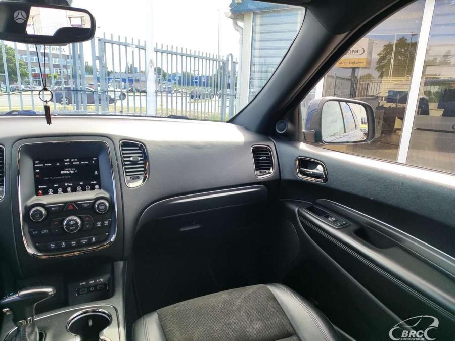 Blue Dodge Durango 2020 in Klaipeda, with an engine capacity of 3.60 L and mileage of 150 thousand km for 15900 €, photo 7 on AUTOMOTO.COM.LV