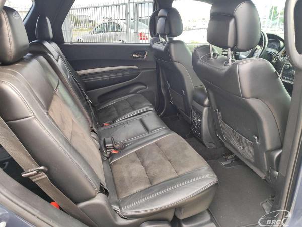 Blue Dodge Durango 2020 in Klaipeda, with an engine capacity of 3.60 L and mileage of 150 thousand km for 15900 €, photo 10 on AUTOMOTO.COM.LV