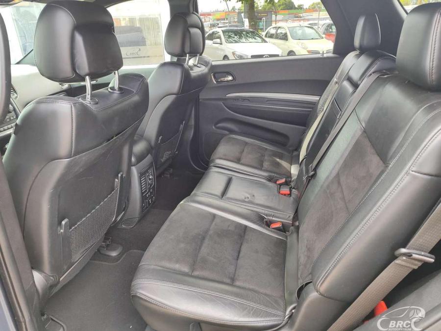 Blue Dodge Durango 2020 in Klaipeda, with an engine capacity of 3.60 L and mileage of 150 thousand km for 15900 €, photo 16 on AUTOMOTO.COM.LV