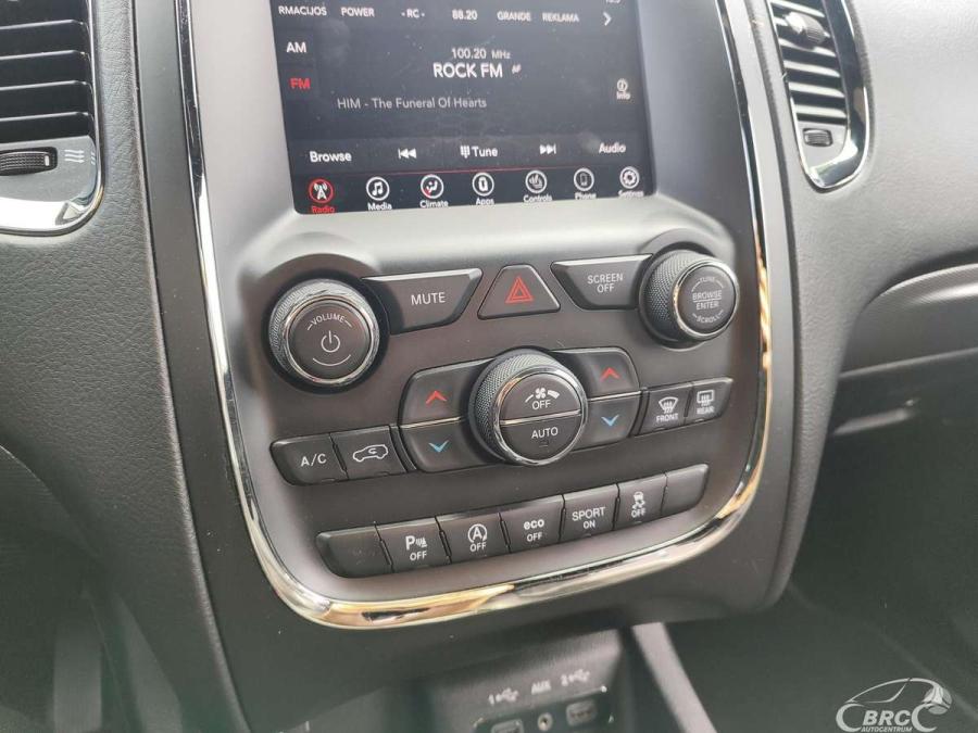 Blue Dodge Durango 2020 in Klaipeda, with an engine capacity of 3.60 L and mileage of 150 thousand km for 15900 €, photo 30 on AUTOMOTO.COM.LV