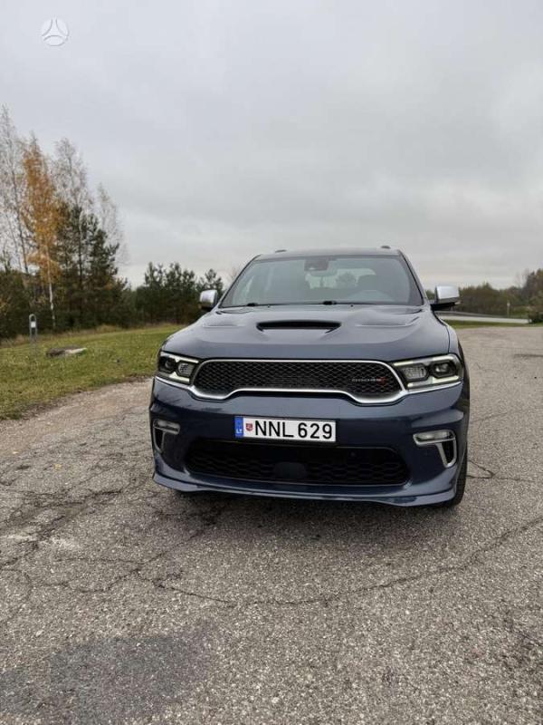 Blue Dodge Durango 2021 in Siauliai, with an engine capacity of 3.60 L and mileage of 90 thousand km for 27500 €, photo 3 on AUTOMOTO.COM.LV