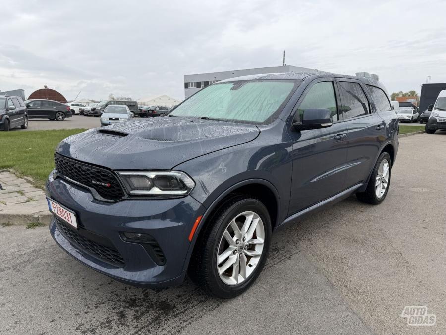 Zils Dodge Durango 2021 Gargždai, ar dzinēja tilpumu 3.60 L un nobraukumu 89 tūkst. km par 24000 €, foto 1 vietnē AUTOMOTO.COM.LV