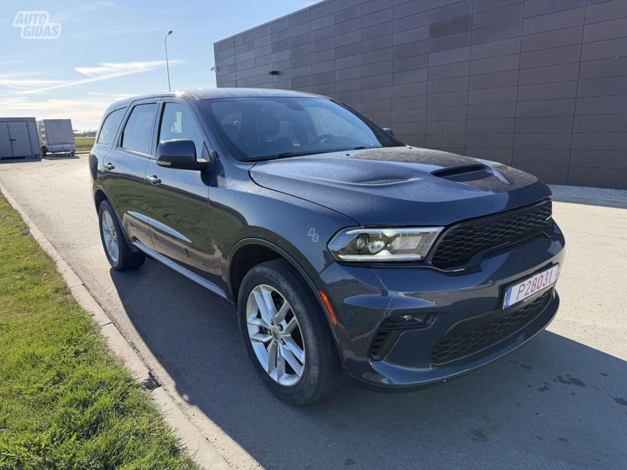 Zils Dodge Durango 2021 Gargždai, ar dzinēja tilpumu 3.60 L un nobraukumu 89 tūkst. km par 24000 €, foto 3 vietnē AUTOMOTO.COM.LV