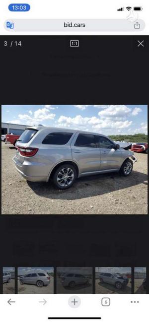 Zils Dodge Durango 2023 Raseiniai, ar dzinēja tilpumu 3.60 L un nobraukumu 82 tūkst. km par 10500 €, foto 3 vietnē AUTOMOTO.COM.LV
