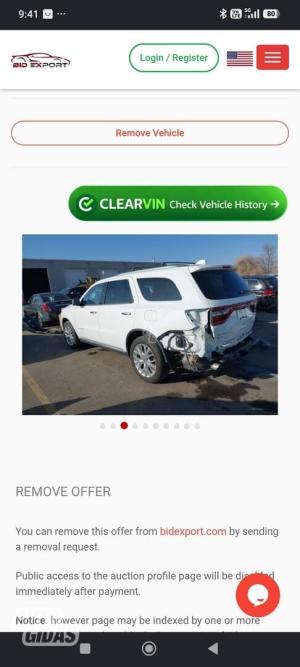 Dodge Durango 2014 Šauļi, ar dzinēja tilpumu 3.60 L un nobraukumu 260 tūkst. km par 15000 €, foto 16 vietnē AUTOMOTO.COM.LV