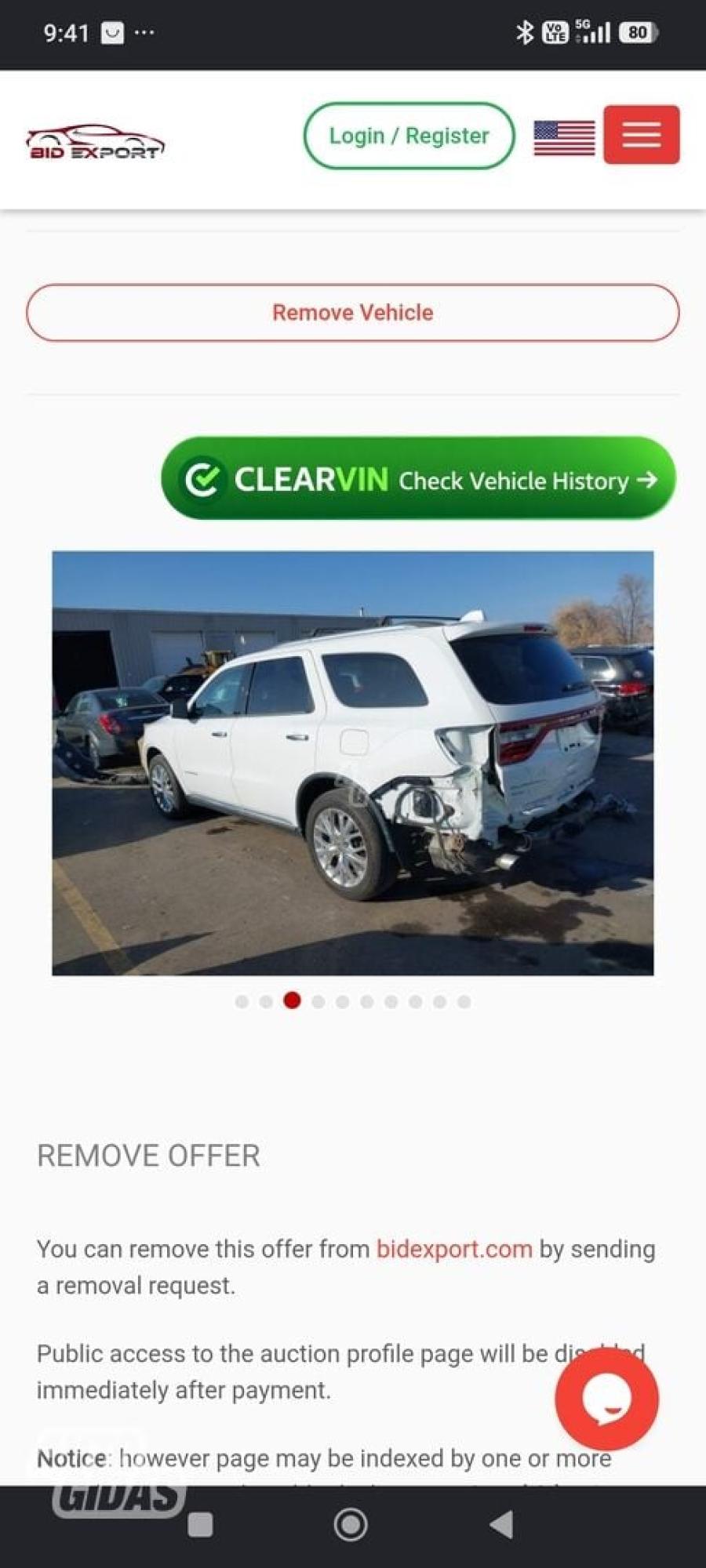 Dodge Durango 2014 Šauļi, ar dzinēja tilpumu 3.60 L un nobraukumu 260 tūkst. km par 15000 €, foto 16 vietnē AUTOMOTO.COM.LV
