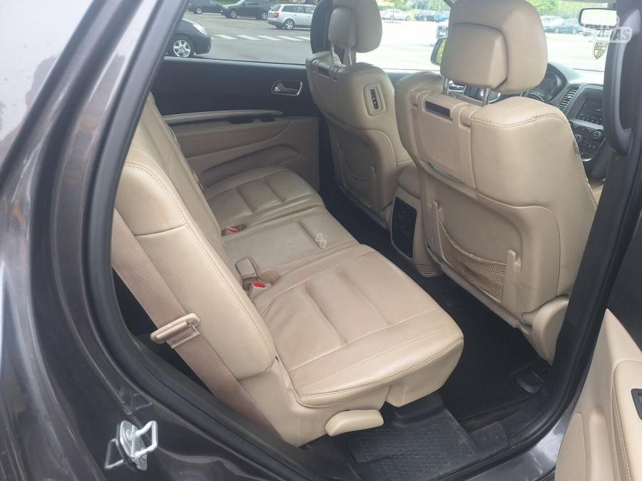 Dodge Durango 2018 in Panevezys, with an engine capacity of 3.60 L and mileage of 311 thousand km for 12500 €, photo 9 on AUTOMOTO.COM.LV