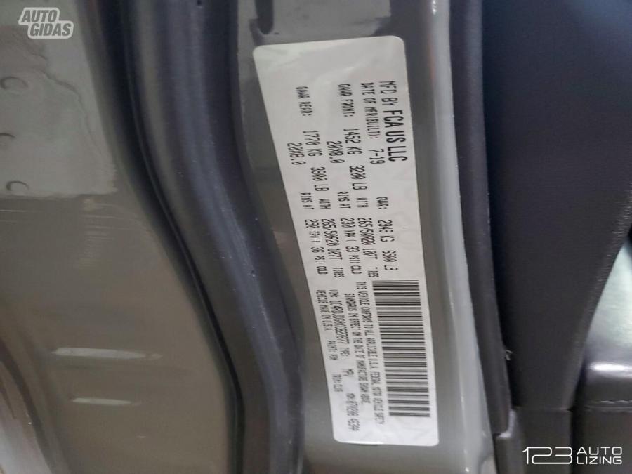 Dodge Durango 2019 in Kretinga, with an engine capacity of 3.60 L and mileage of 180 thousand km for 9500 €, photo 15 on AUTOMOTO.COM.LV