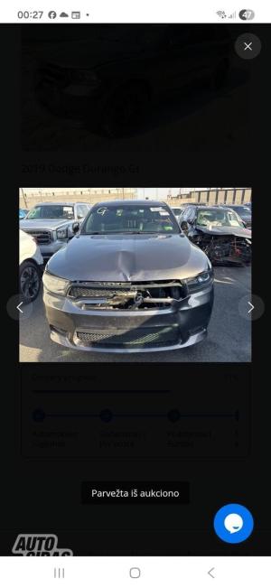 Dodge Durango 2019 in Siauliai, with an engine capacity of 3.60 L and mileage of 180 thousand km for 17850 €, photo 9 on AUTOMOTO.COM.LV
