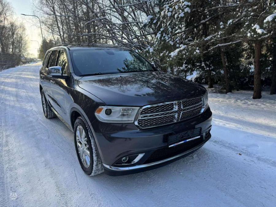 Grey Dodge Durango 2014 in Siauliai, with an engine capacity of 5.70 L and mileage of 0 thousand km for 11450 €, photo 9 on AUTOMOTO.COM.LV