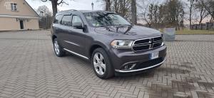 Pelēks Dodge Durango 2014 Kauņa, ar dzinēja tilpumu 3.60 L un nobraukumu 186 tūkst. km par 12500 €, foto  vietnē AUTOMOTO.COM.LV