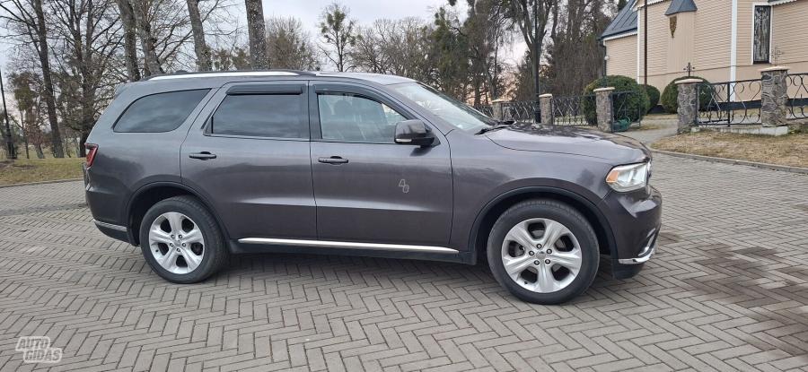Grey Dodge Durango 2014 in Kaunas, with an engine capacity of 3.60 L and mileage of 186 thousand km for 12500 €, photo 6 on AUTOMOTO.COM.LV