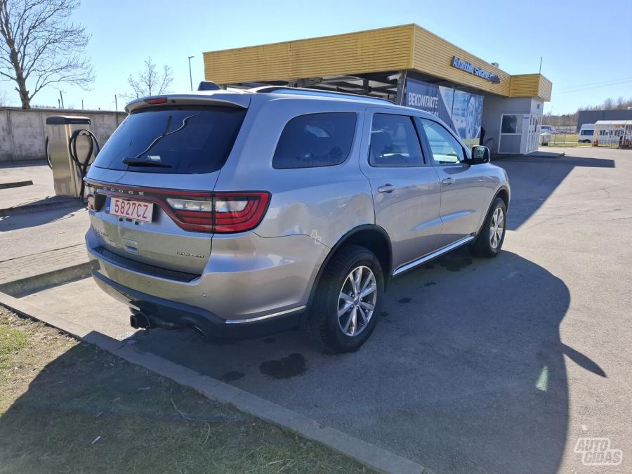 Pelēks Dodge Durango 2014 Mažeikiai, ar dzinēja tilpumu 3.60 L un nobraukumu 320 tūkst. km par 7500 €, foto 8 vietnē AUTOMOTO.COM.LV