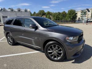 Grey Dodge Durango 2014 in Kedainiai, with an engine capacity of 5.65 L and mileage of 453 thousand km for 7000 €, photo 3 on AUTOMOTO.COM.LV