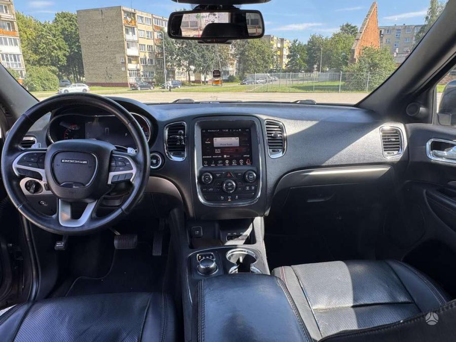 Grey Dodge Durango 2014 in Kedainiai, with an engine capacity of 5.65 L and mileage of 453 thousand km for 7000 €, photo 16 on AUTOMOTO.COM.LV