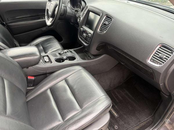 Dodge Durango 2014 Klaipėda vietnē Pelēks Dodge Durango 2014 Klaipėda, ar dzinēja tilpumu 3.60 L un nobraukumu 194 tūkst. km par 9900 €, foto 9 vietnē AUTOMOTO.COM.LV