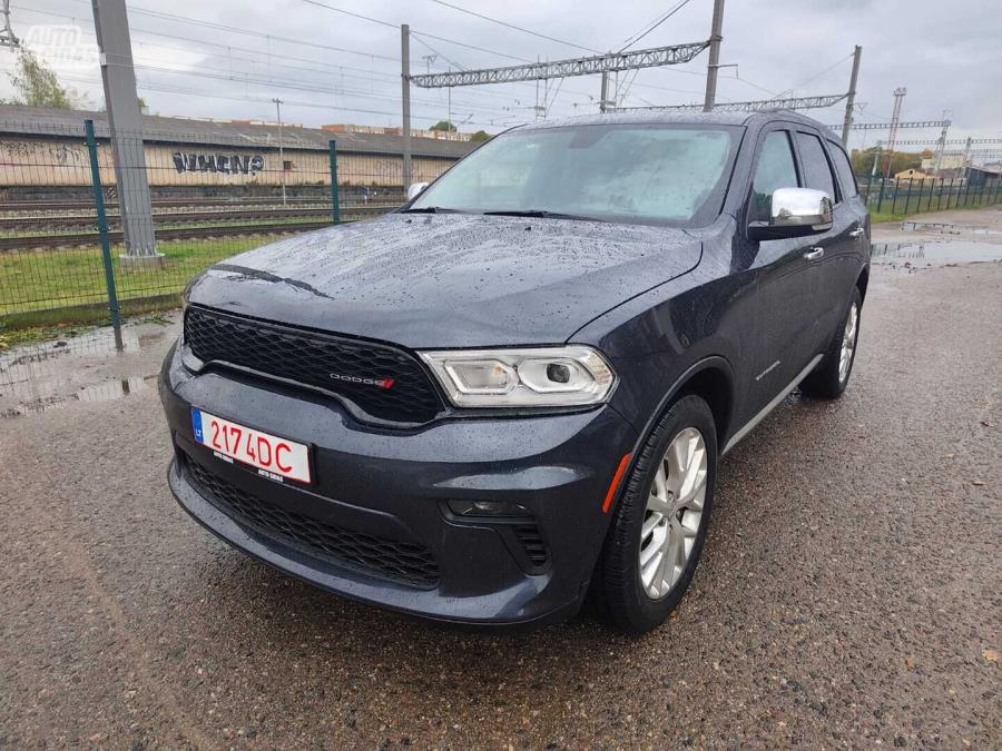 Grey Dodge Durango 2014 in Siauliai, with an engine capacity of 3.60 L and mileage of 285 thousand km for 14000 €, photo 1 on AUTOMOTO.COM.LV