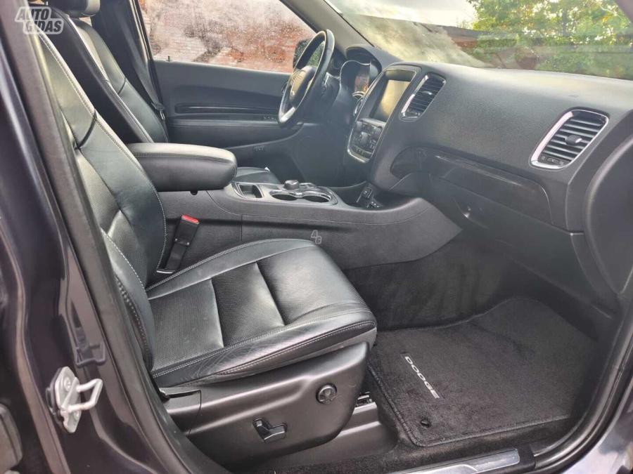 Grey Dodge Durango 2014 in Siauliai, with an engine capacity of 3.60 L and mileage of 285 thousand km for 14000 €, photo 14 on AUTOMOTO.COM.LV