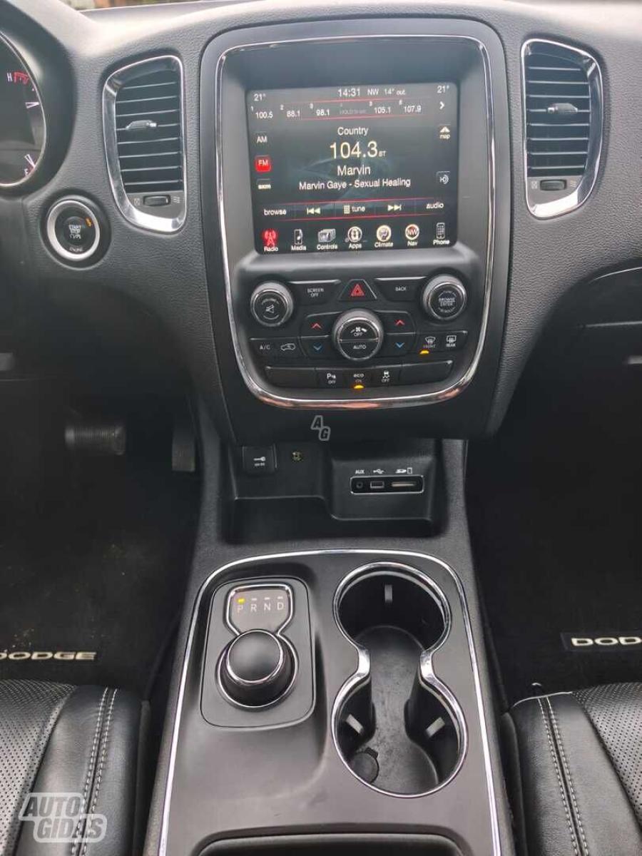 Grey Dodge Durango 2014 in Siauliai, with an engine capacity of 3.60 L and mileage of 285 thousand km for 14000 €, photo 17 on AUTOMOTO.COM.LV