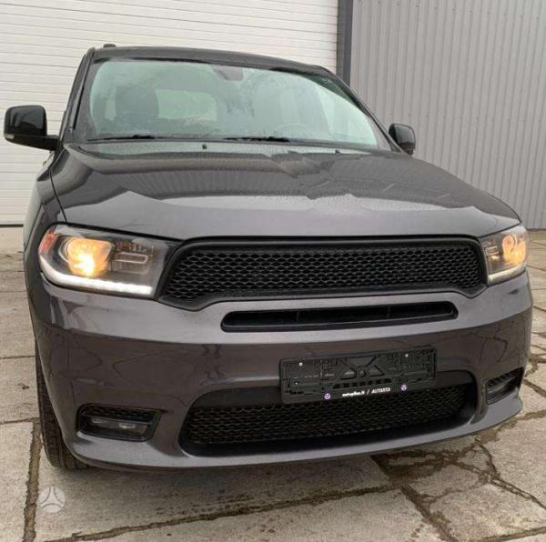 Grey Dodge Durango 2015 in Klaipeda, with an engine capacity of 3.60 L and mileage of 218 thousand km for 11590 €, photo 2 on AUTOMOTO.COM.LV