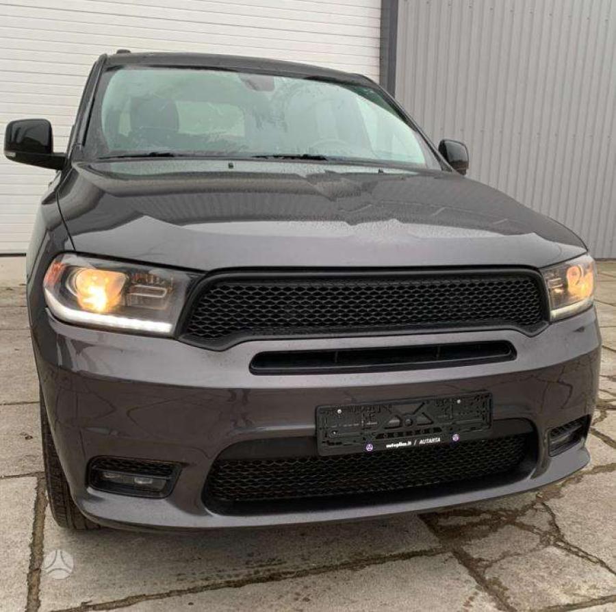 Grey Dodge Durango 2015 in Klaipeda, with an engine capacity of 3.60 L and mileage of 218 thousand km for 11590 €, photo 2 on AUTOMOTO.COM.LV