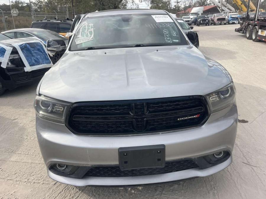 Pelēks Dodge Durango 2015 Šauļi, ar dzinēja tilpumu 3.60 L un nobraukumu 287 tūkst. km par 7300 €, foto 4 vietnē AUTOMOTO.COM.LV