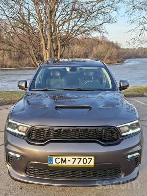 Grey Dodge Durango 2015 in Riga, with an engine capacity of 3.60 L and mileage of 294 thousand km for 18900 €, photo  on AUTOMOTO.COM.LV