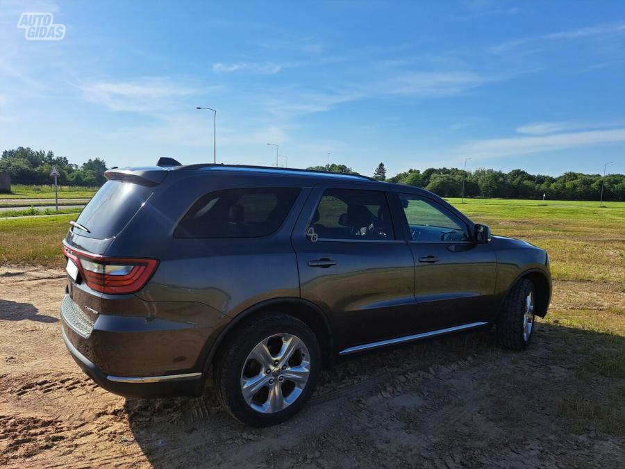 Pelēks Dodge Durango 2015 Kauņa, ar dzinēja tilpumu 3.60 L un nobraukumu 263 tūkst. km par 13900 €, foto 6 vietnē AUTOMOTO.COM.LV