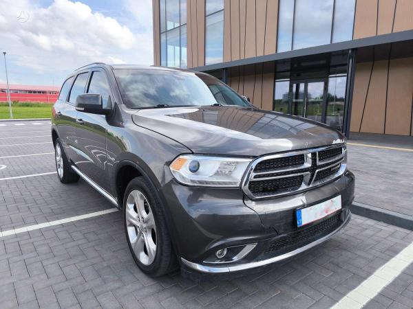 Pelēks Dodge Durango 2015 Šauļi, ar dzinēja tilpumu 3.60 L un nobraukumu 259 tūkst. km par 7900 €, foto 2 vietnē AUTOMOTO.COM.LV