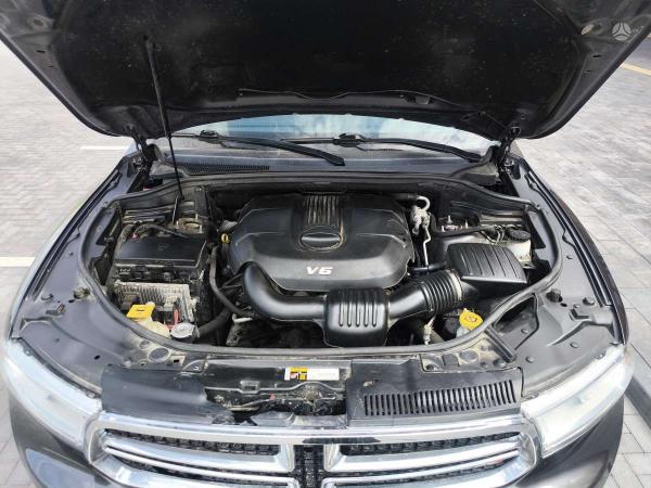 Pelēks Dodge Durango 2015 Šauļi, ar dzinēja tilpumu 3.60 L un nobraukumu 259 tūkst. km par 7900 €, foto 5 vietnē AUTOMOTO.COM.LV