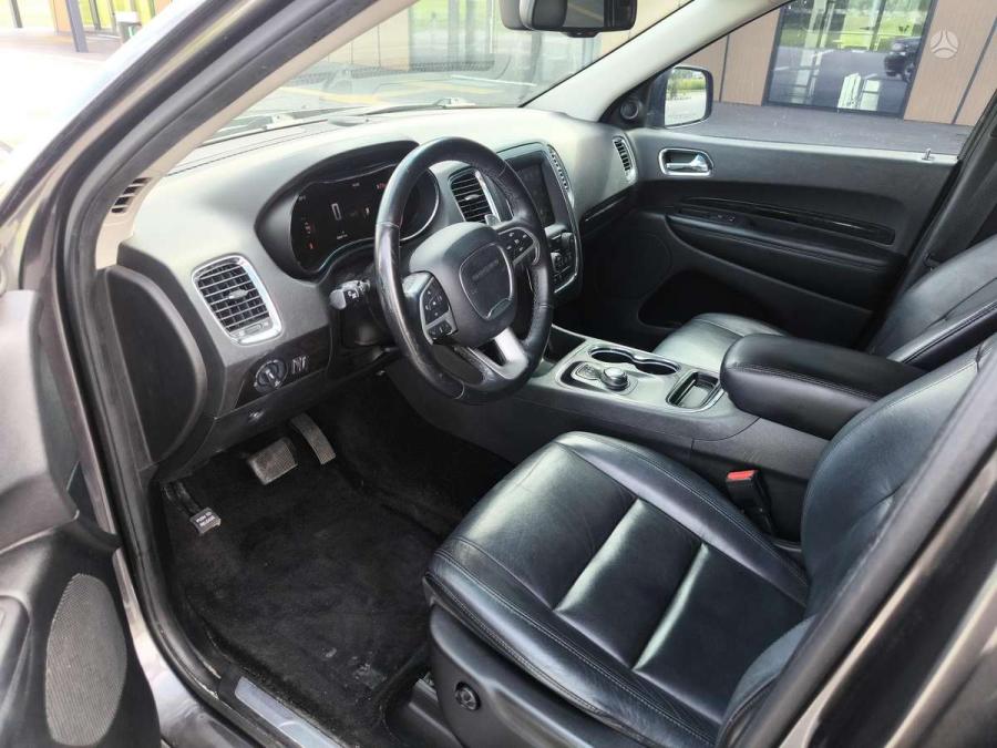 Pelēks Dodge Durango 2015 Šauļi, ar dzinēja tilpumu 3.60 L un nobraukumu 259 tūkst. km par 7900 €, foto 7 vietnē AUTOMOTO.COM.LV