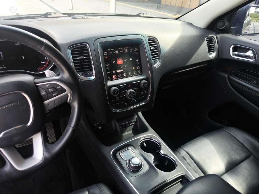Pelēks Dodge Durango 2015 Šauļi, ar dzinēja tilpumu 3.60 L un nobraukumu 259 tūkst. km par 7900 €, foto 9 vietnē AUTOMOTO.COM.LV