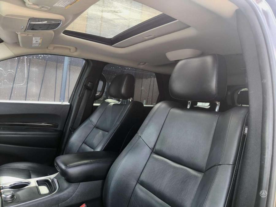 Pelēks Dodge Durango 2015 Šauļi, ar dzinēja tilpumu 3.60 L un nobraukumu 259 tūkst. km par 7900 €, foto 11 vietnē AUTOMOTO.COM.LV