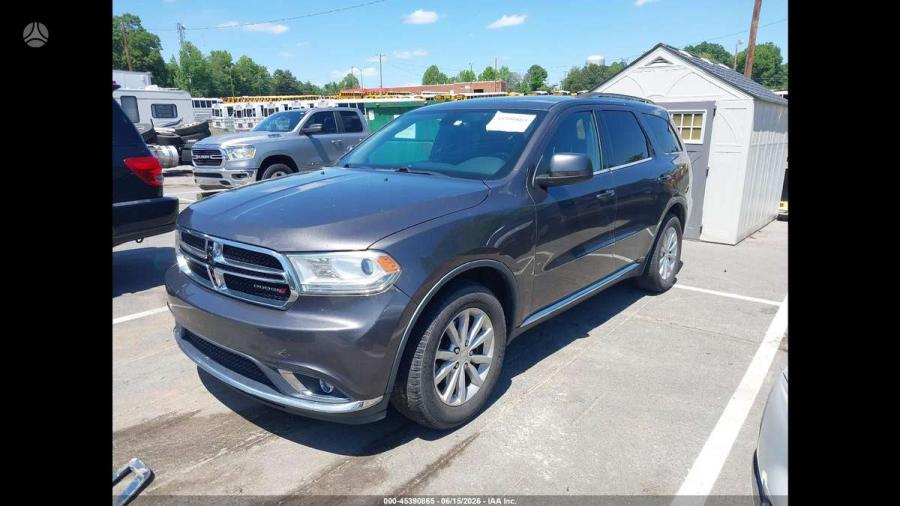 Grey Dodge Durango 2015 in Klaipeda, with an engine capacity of 3.60 L and mileage of 356 thousand km for 5900 €, photo 1 on AUTOMOTO.COM.LV