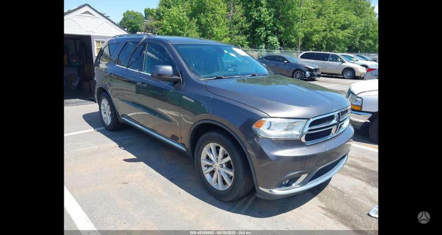 Grey Dodge Durango 2015 in Klaipeda, with an engine capacity of 3.60 L and mileage of 356 thousand km for 5900 €, photo 3 on AUTOMOTO.COM.LV