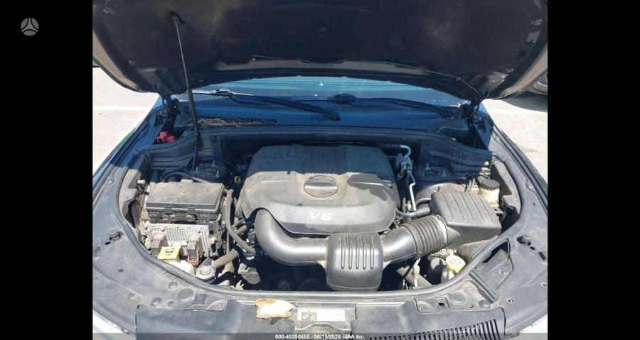 Grey Dodge Durango 2015 in Klaipeda, with an engine capacity of 3.60 L and mileage of 356 thousand km for 5900 €, photo 11 on AUTOMOTO.COM.LV