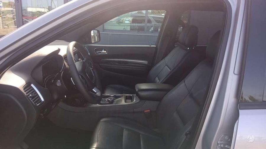 Grey Dodge Durango 2015 in Siauliai, with an engine capacity of 3.60 L and mileage of 286 thousand km for 12800 €, photo 14 on AUTOMOTO.COM.LV