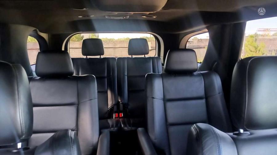 Grey Dodge Durango 2015 in Siauliai, with an engine capacity of 3.60 L and mileage of 286 thousand km for 12800 €, photo 18 on AUTOMOTO.COM.LV