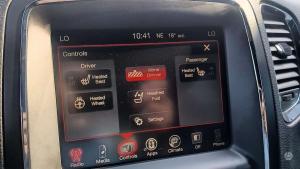 Grey Dodge Durango 2015 in Siauliai, with an engine capacity of 3.60 L and mileage of 286 thousand km for 12800 €, photo 21 on AUTOMOTO.COM.LV