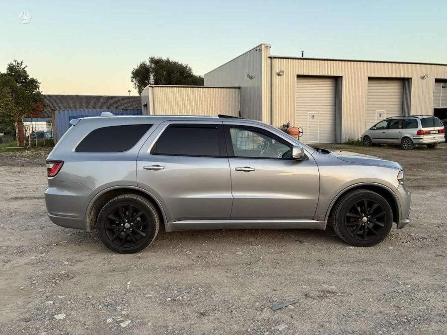 Pelēks Dodge Durango 2015 Klaipėda, ar dzinēja tilpumu 3.60 L un nobraukumu 339 tūkst. km par 13200 €, foto 5 vietnē AUTOMOTO.COM.LV