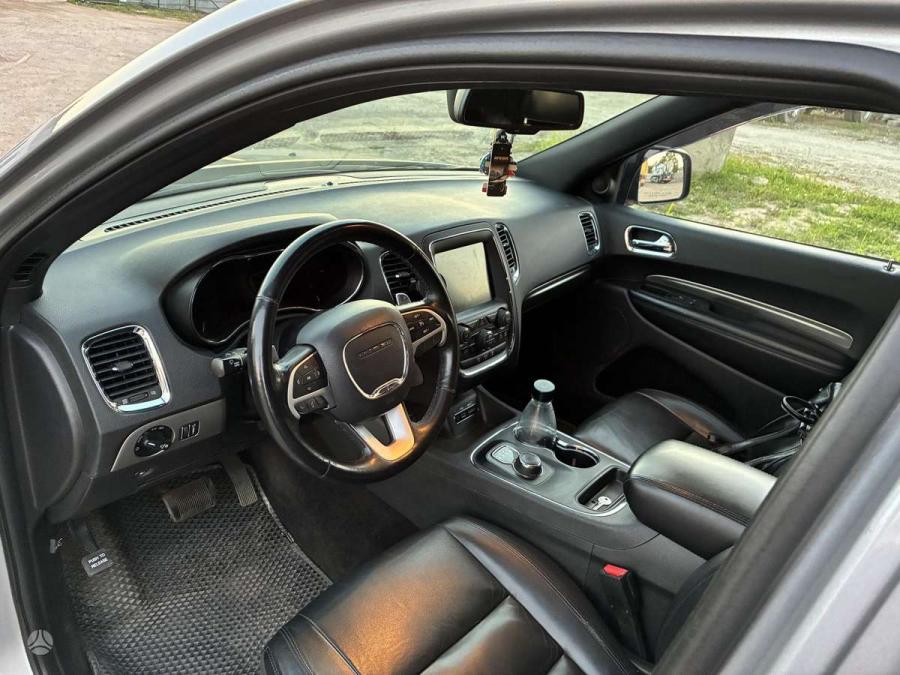 Pelēks Dodge Durango 2015 Klaipėda, ar dzinēja tilpumu 3.60 L un nobraukumu 339 tūkst. km par 13200 €, foto 9 vietnē AUTOMOTO.COM.LV